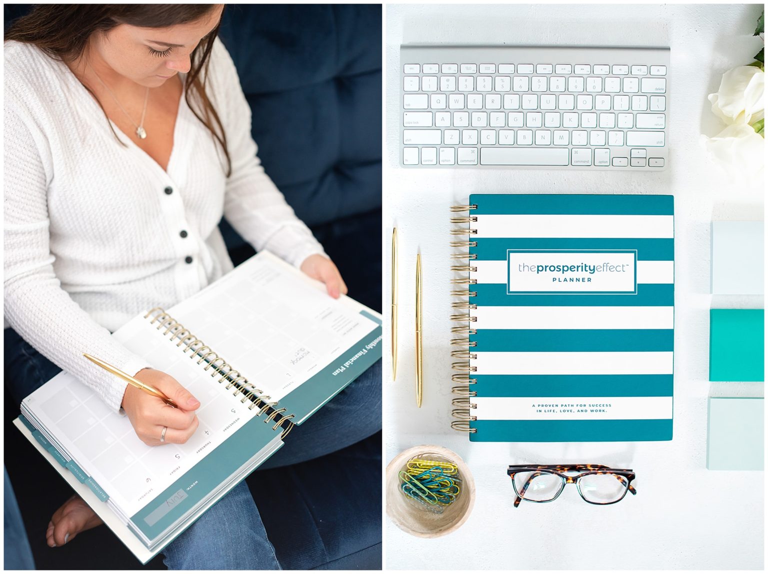 Prosperity Effect Planner Product Photoshoot | NJ Brand and Product ...